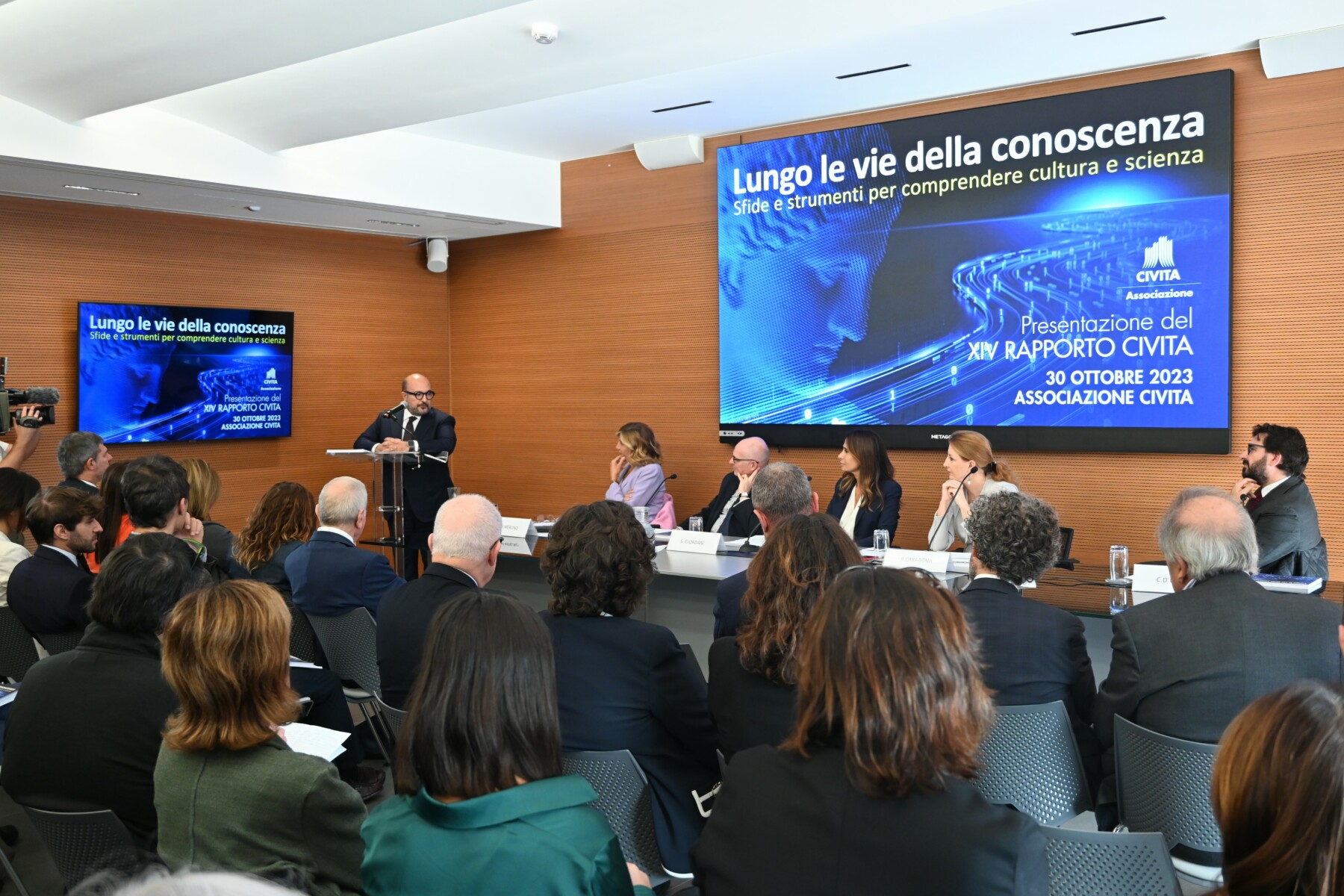 Roma, presentazione XIV Rapporto Civita “Lungo le vie della conoscenza ...