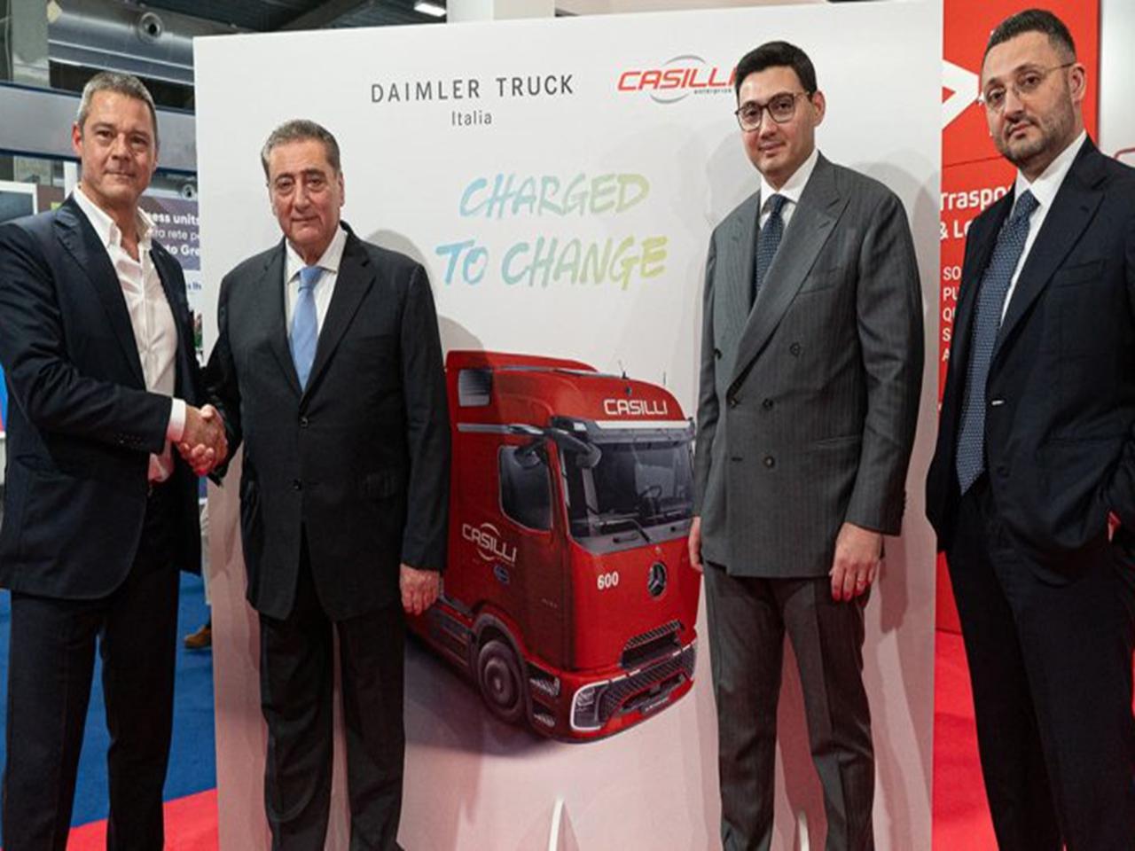 Casilli con Daimler Truck Italia per la decarbonizzazione dei trasporti ...