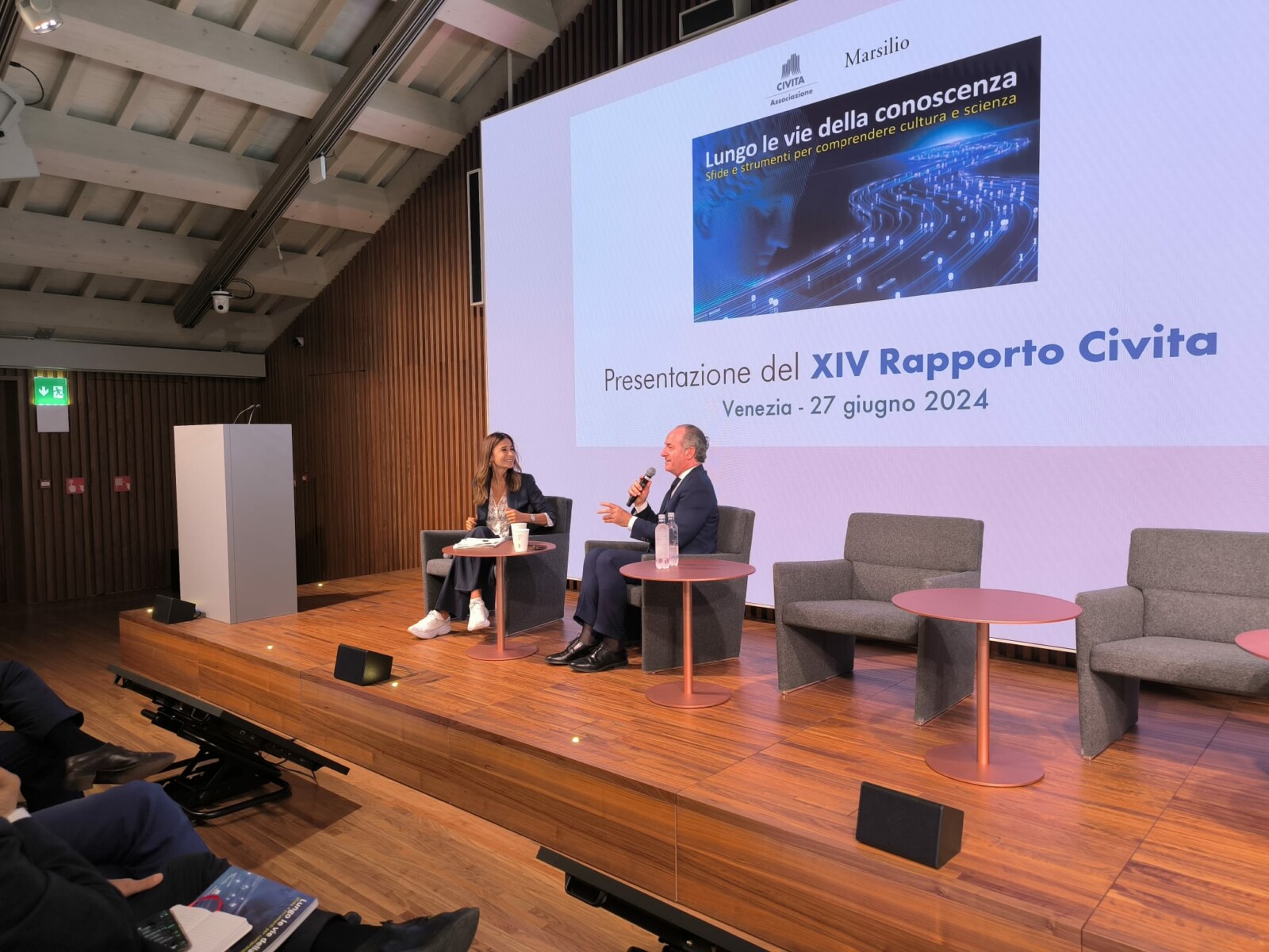 Venezia, presentazione del XIV Rapporto Civita - Civita